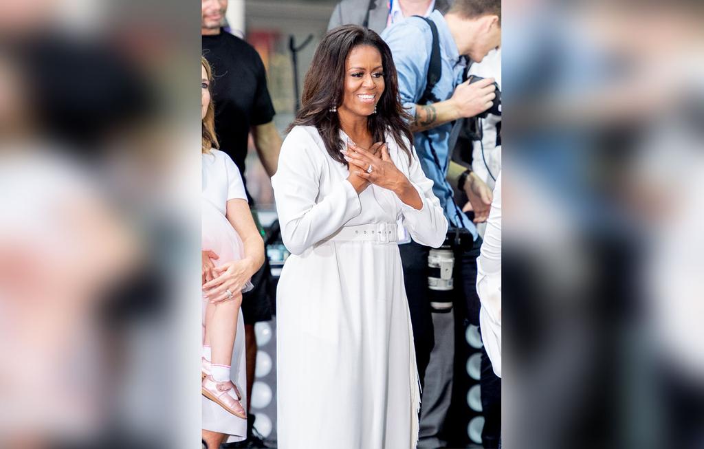 Michelle Obama Gets A Major Wedding Ring Upgrade