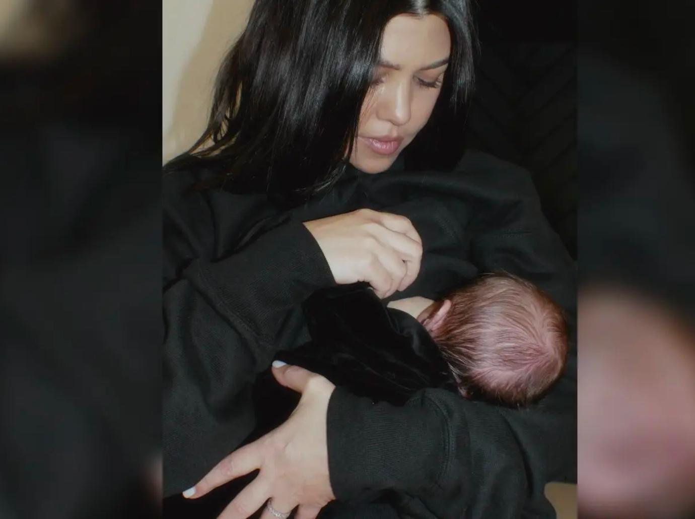 Alabama Barker Holds Newborn Brother Rocky's Hand In Sweet TikTok Post