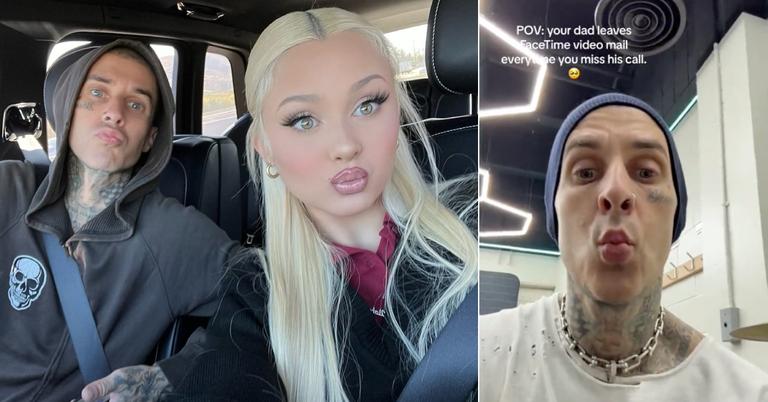 Travis Barker's Daughter Alabama Shares Sweet Tribute For Him: Watch