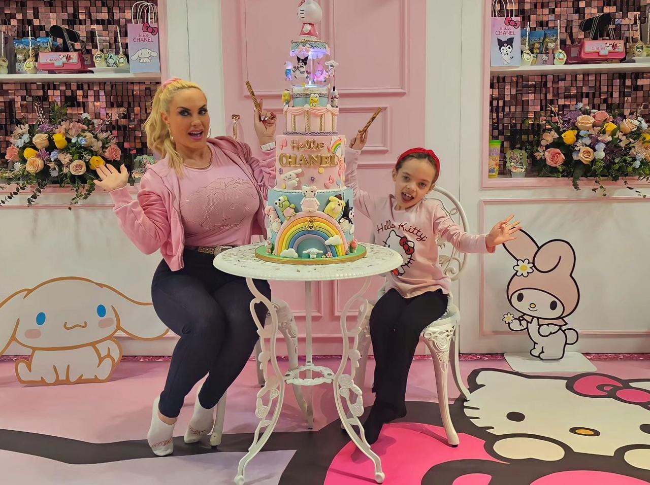 Coco Austin Scolded For Letting Daughter Chanel, 8, To Play Beer Pong