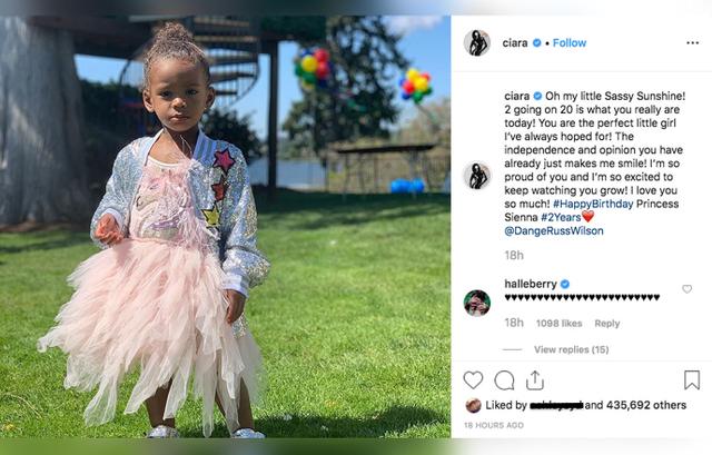 Ciara & Russell Wilson Celebrate Their Daughter Sienna’s 2nd Birthday