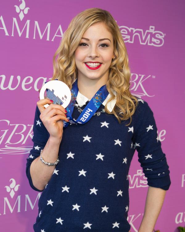 Gracie Gold Shows Off Her Olympic Medal, Plus More Celeb Pics!