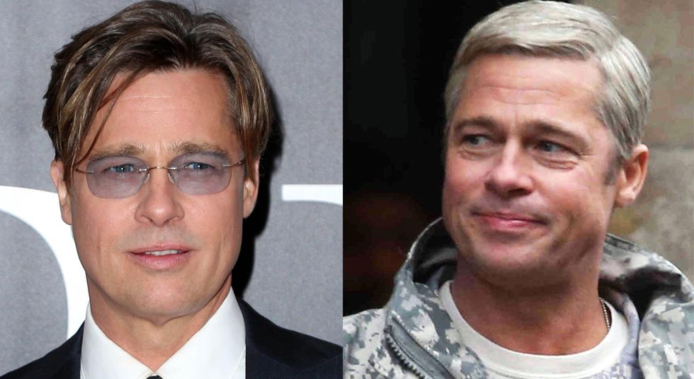 Brad Pitt Is Now Sporting Grey Hair After Facelift Rumors And Much ...