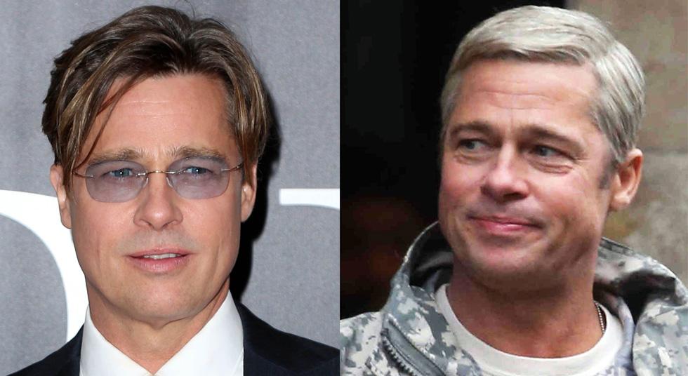 Brad Pitt Is Now Sporting Grey Hair After Facelift Rumors And Much ...