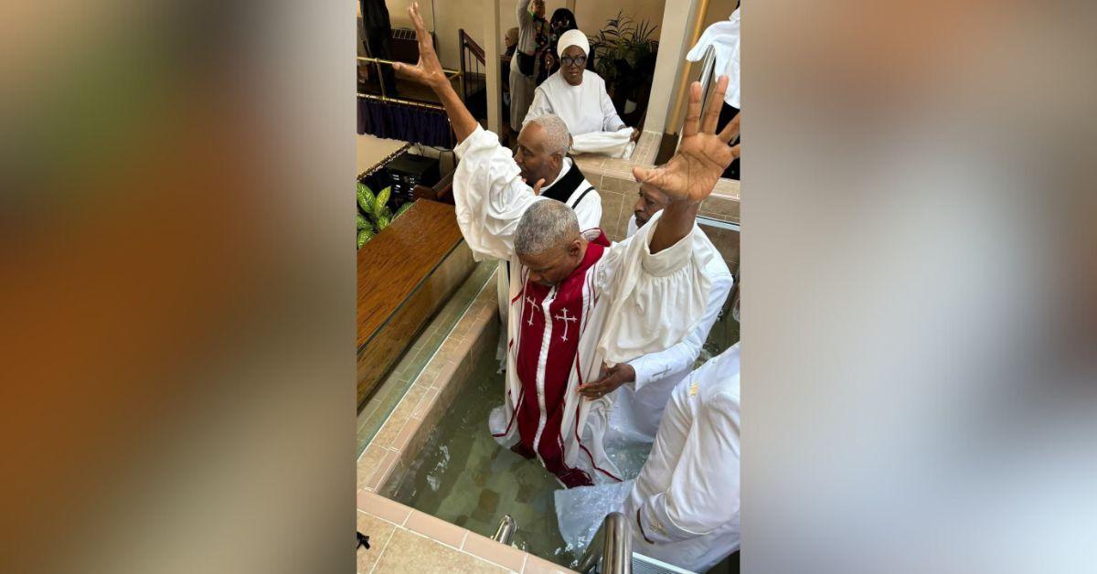 Denzel Washington Gets Baptized & Becomes A Minister: Photos