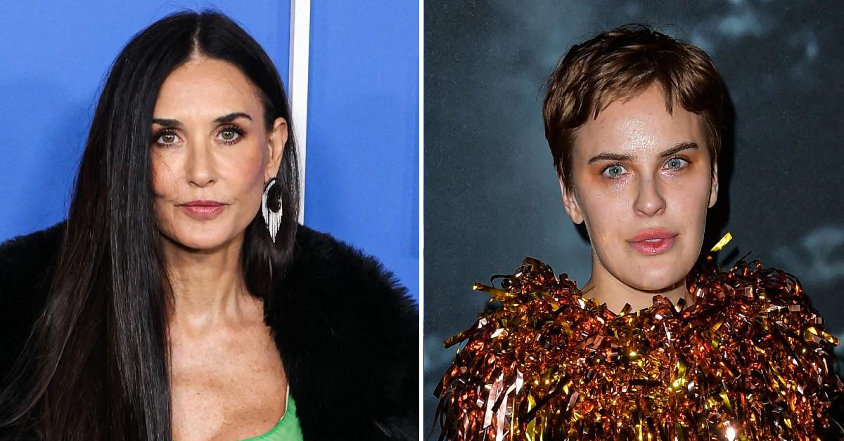 Demi Moore Downcast On Walk With Rumer After Tallulah Drama