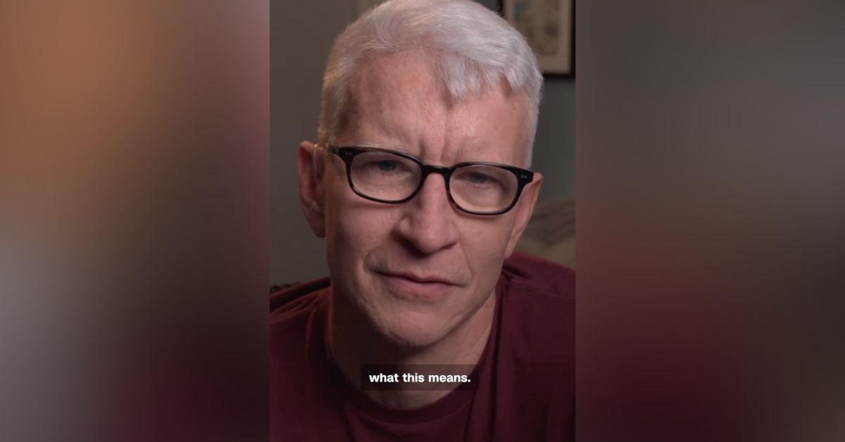 Anderson Cooper Cries During Conversation About Death & Grief: Watch