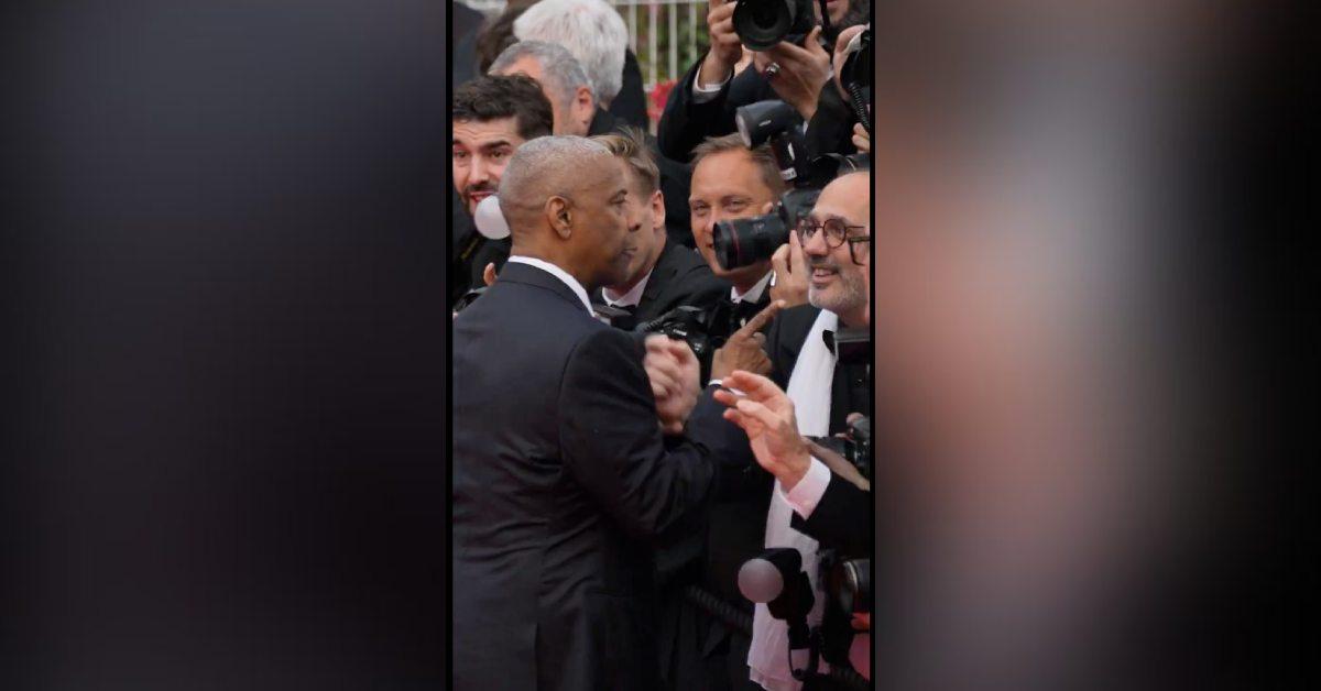 What Denzel Washington Yelled At Cannes Film Festival Photographer