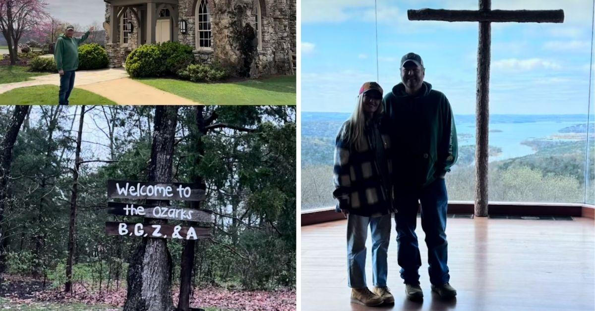 Blake Shelton & Gwen Stefani Take Woodsy Spring Break Vacay In Missouri