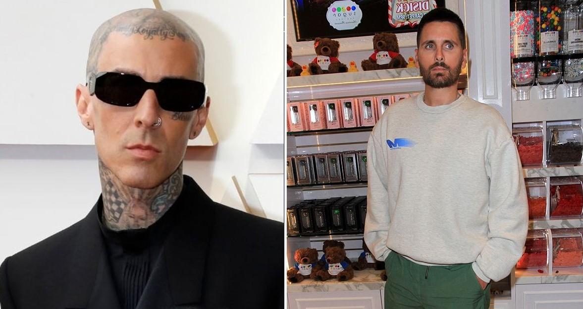 Fans Compare 'Sex Addict' Travis Barker To Scott Disick