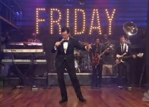 Watch Stephen Colbert & Jimmy Fallon's Explosive Cover of Rebecca Black ...