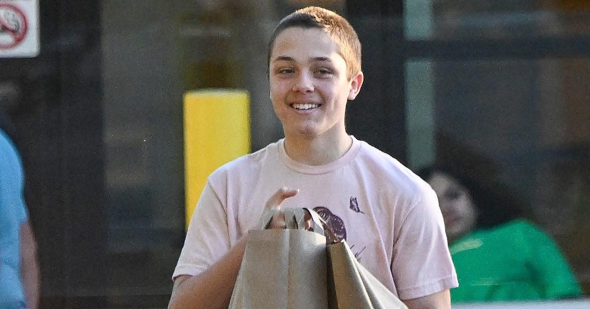 Angelina Jolie & Brad Pitt's Youngest Son Knox Makes Rare Outing: Pics