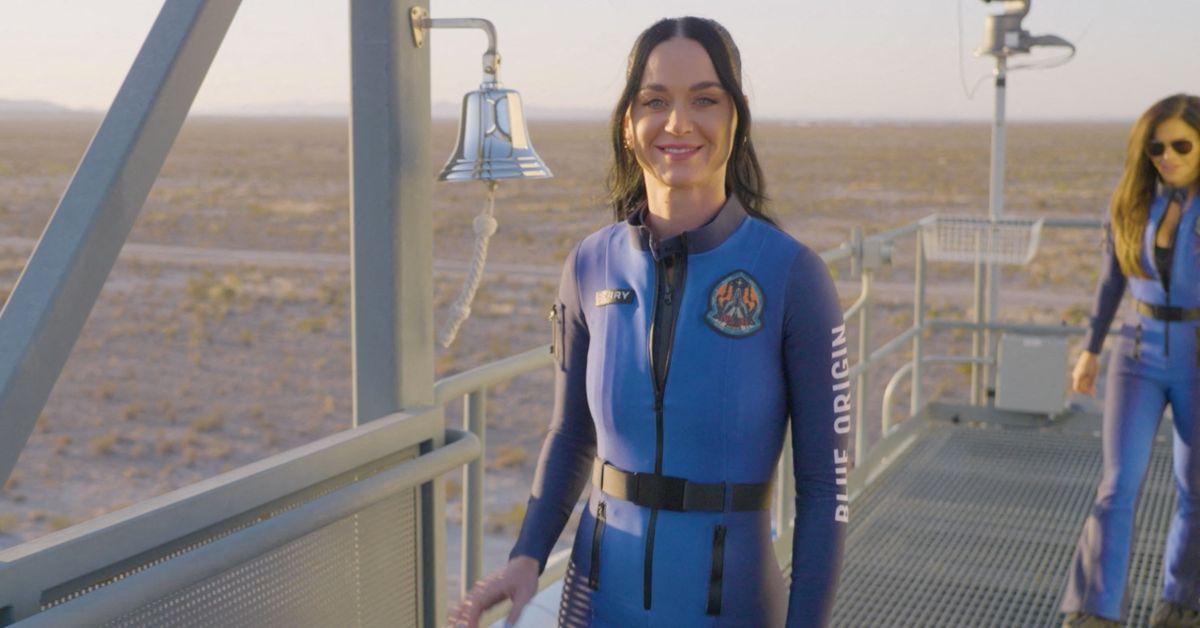 Katy Perry Kisses The Ground After Returning From Outer Space: Watch