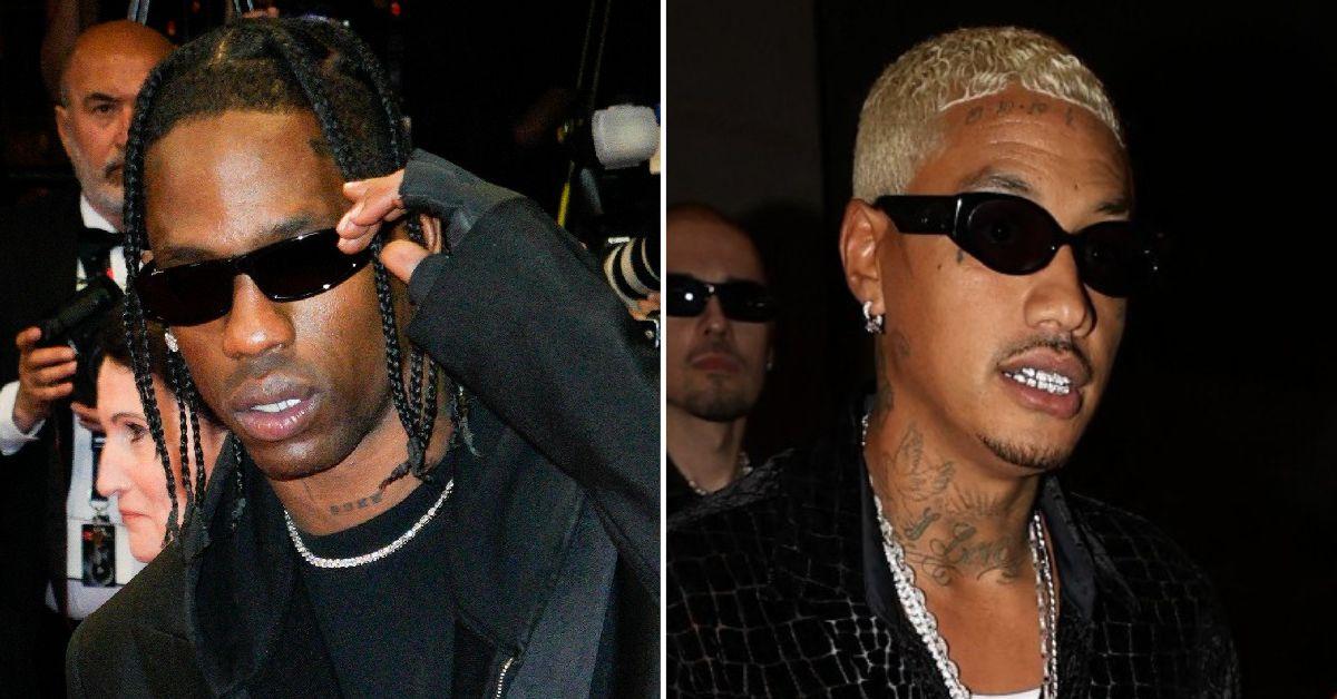 Travis Scott & Alexander 'A.E.' Edwards Get Into Fist Fight In Cannes