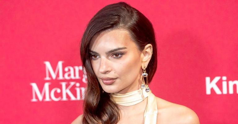 Emily Ratajkowski Spills Out Of Red Bikini In Mexico Photos
