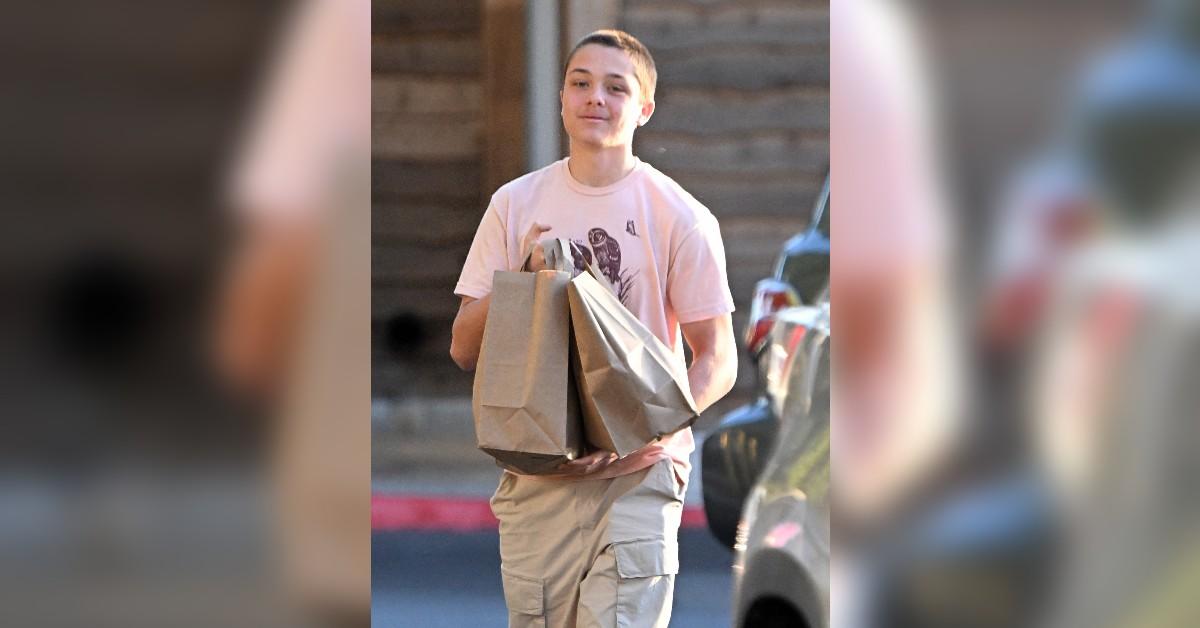 Angelina Jolie & Brad Pitt's Youngest Son Knox Makes Rare Outing: Pics