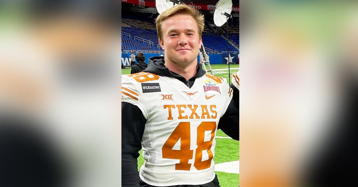 University Of Texas Linebacker Jake Ehlinger Found Dead At 20