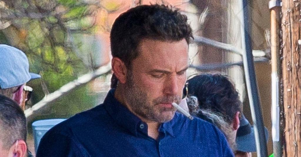 Ben Affleck Chain-Smokes Cigarettes Following Italian Honeymoon