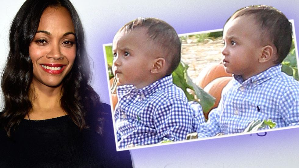 Baby Geniuses—Zoe Saldana Reveals Her Twins Are Already Multilingual!