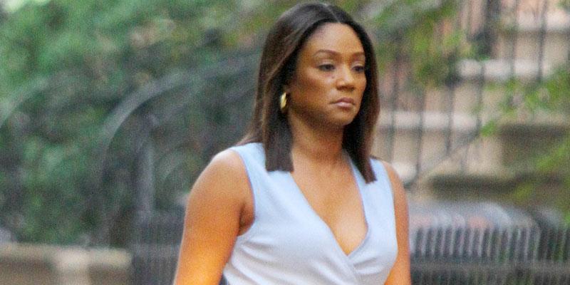 Tiffany Haddish, Krysten Ritter & Rachael Taylor Stay Cool While Filming