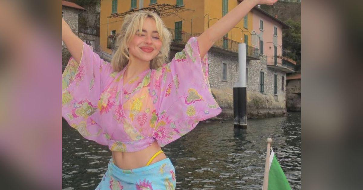 Sabrina Carpenter Flaunts Her Midriff In Italy: Photos