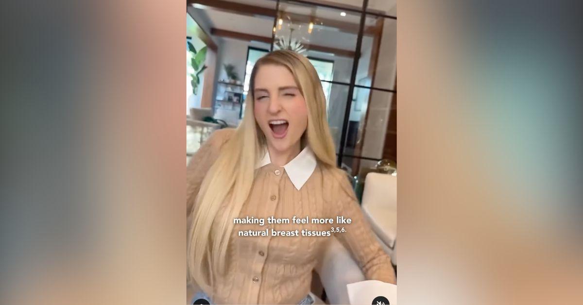 Meghan Trainor Shows Before & After Photos Of Her New Boob Job