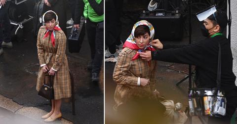 See Lady Gaga Transform Into Patrizia Reggiani Filming 'House Of Gucci ...