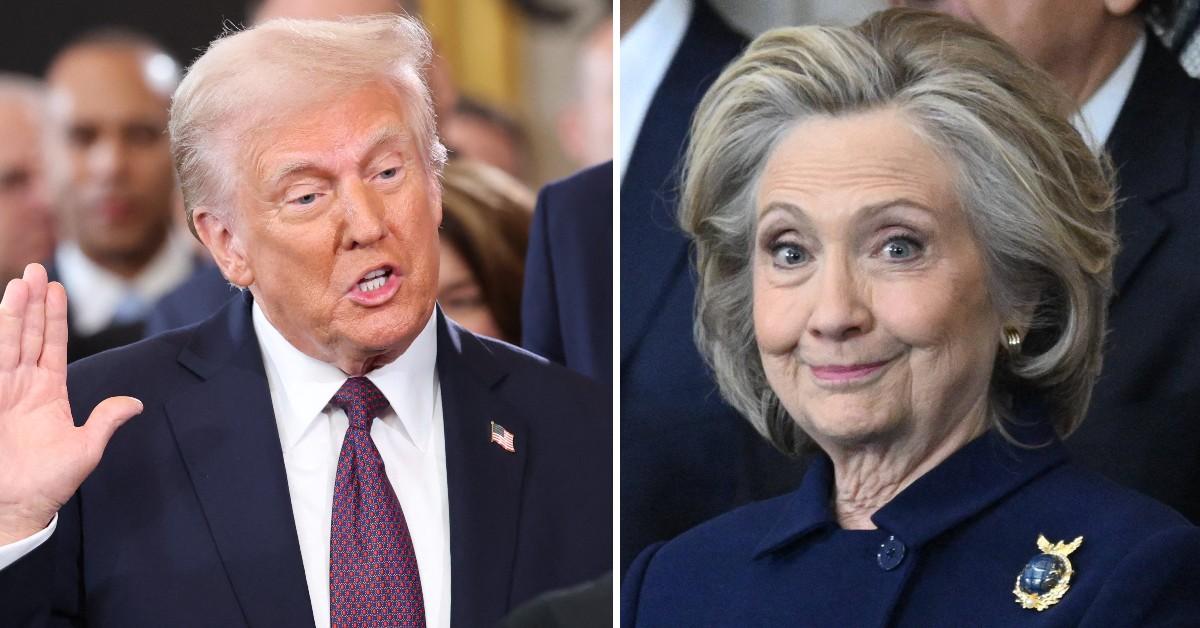 Hillary Clinton Laughs After Trump Says Gulf of Mexico Will Be Renamed