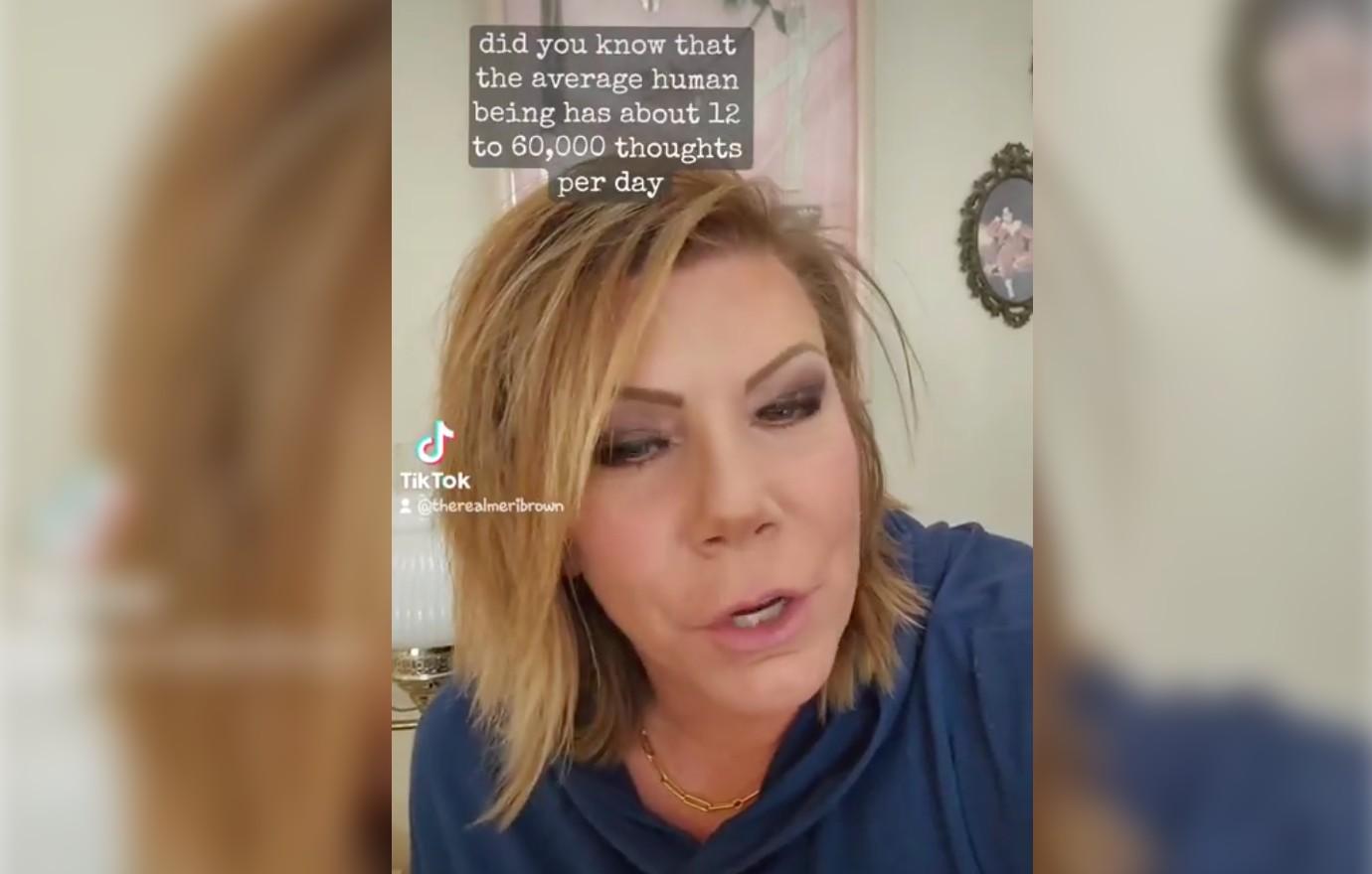 Meri Brown Gives Inspirational Speech About Being Kinder To Herself