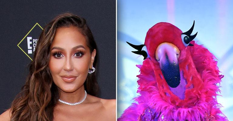 Adrienne Bailon Revealed To Be The Pink Flamingo On ‘The Masked Singer’