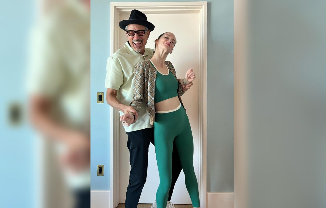 Jeff and Emilie Goldblum's Sweetest & Steamiest Moments