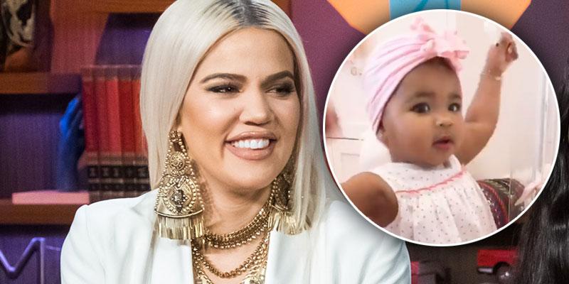 Did Khloe Kardashian’s Baby True Just Take Her First Steps?