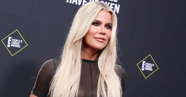 Khloe Kardashian Stuns In Sexy Silver Dress At West Hollywood Party