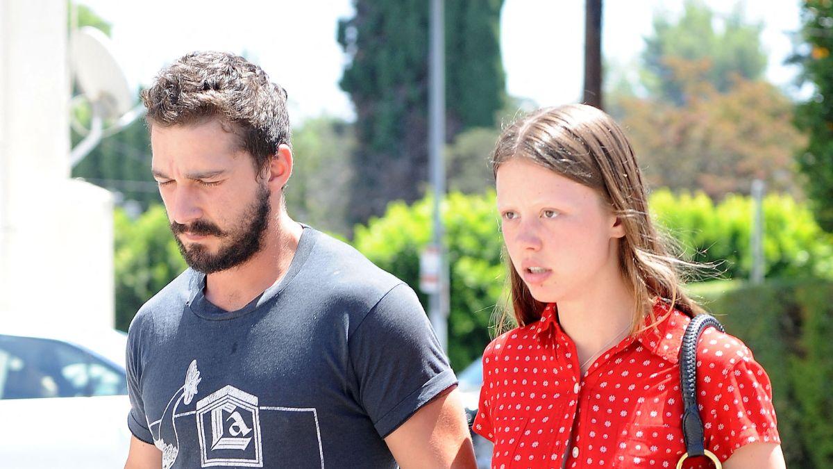 Shia LaBeouf & Mia Goth's Romance: Photos