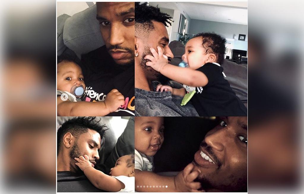 Trey Songz Celebrates Son At 6 Months
