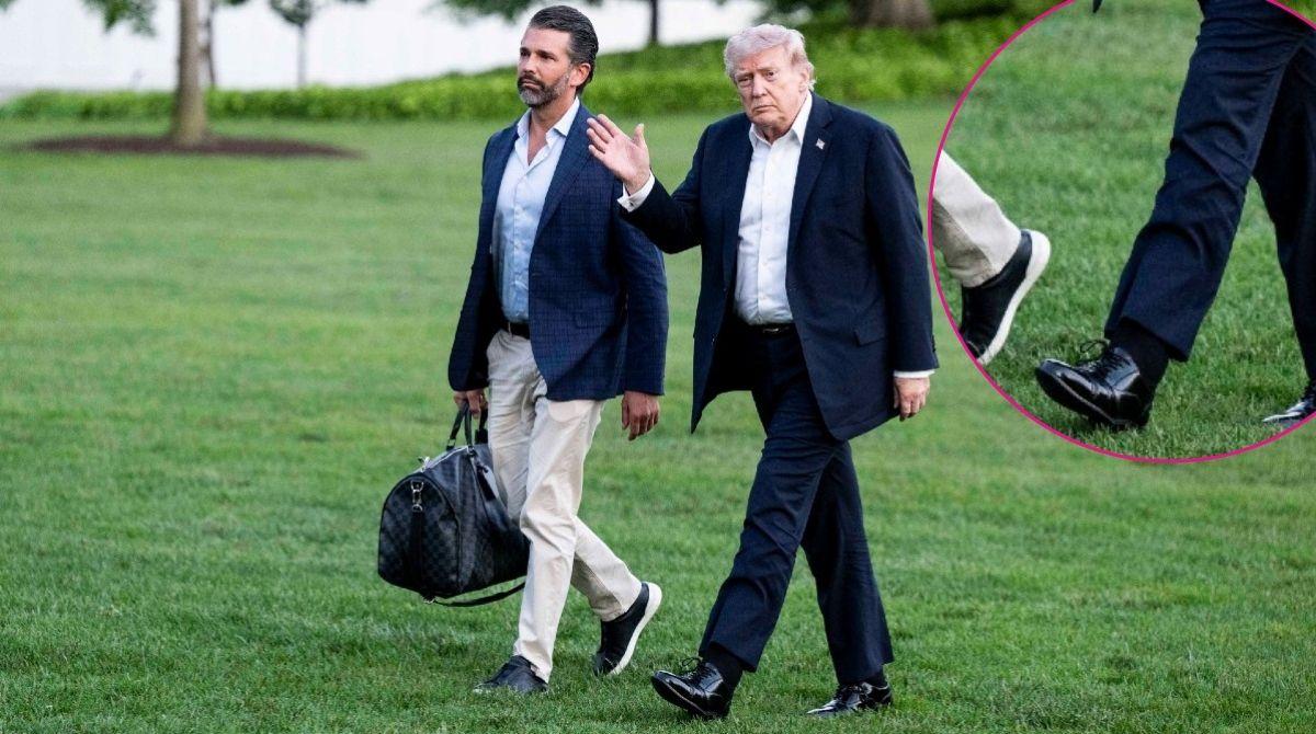 Donald Trump Shows Cankles After Surprise Medical Trip