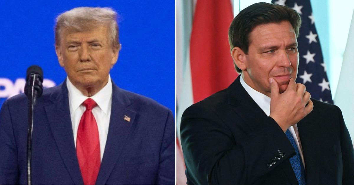 Donald Trump Says Ron DeSantis Doesn't Do 'A Good Job' As Governor
