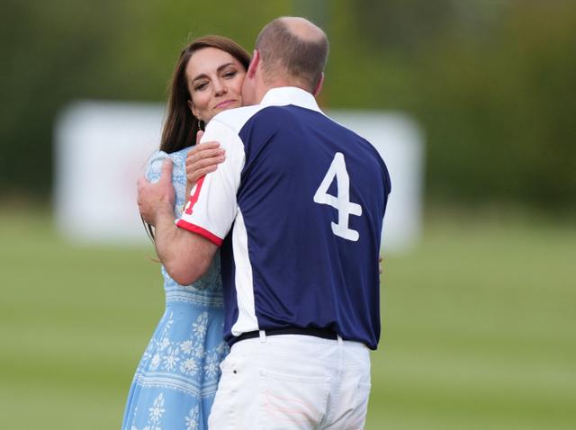 Prince William & Kate Middleton Show Rare PDA At Polo Match: Photos