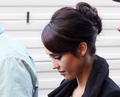 PHOTOS: Jessica Alba Gets Warm & Fuzzy for Valentine's Day