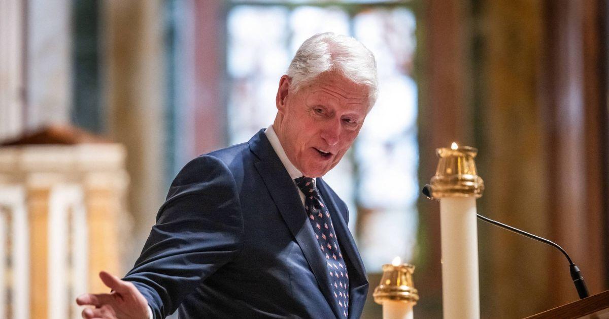 President Bill Clinton Hospitalized For Fever At Georgetown
