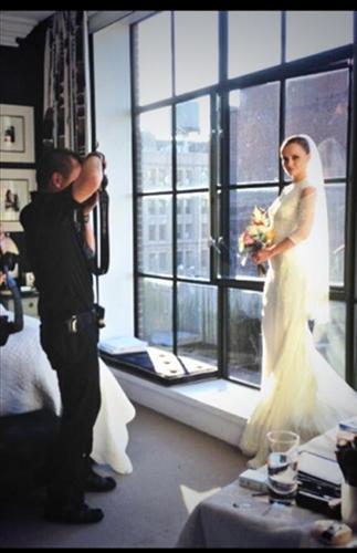 Christina Ricci Posts Pics of Her Custom Givenchy Wedding Dress! Come Drool