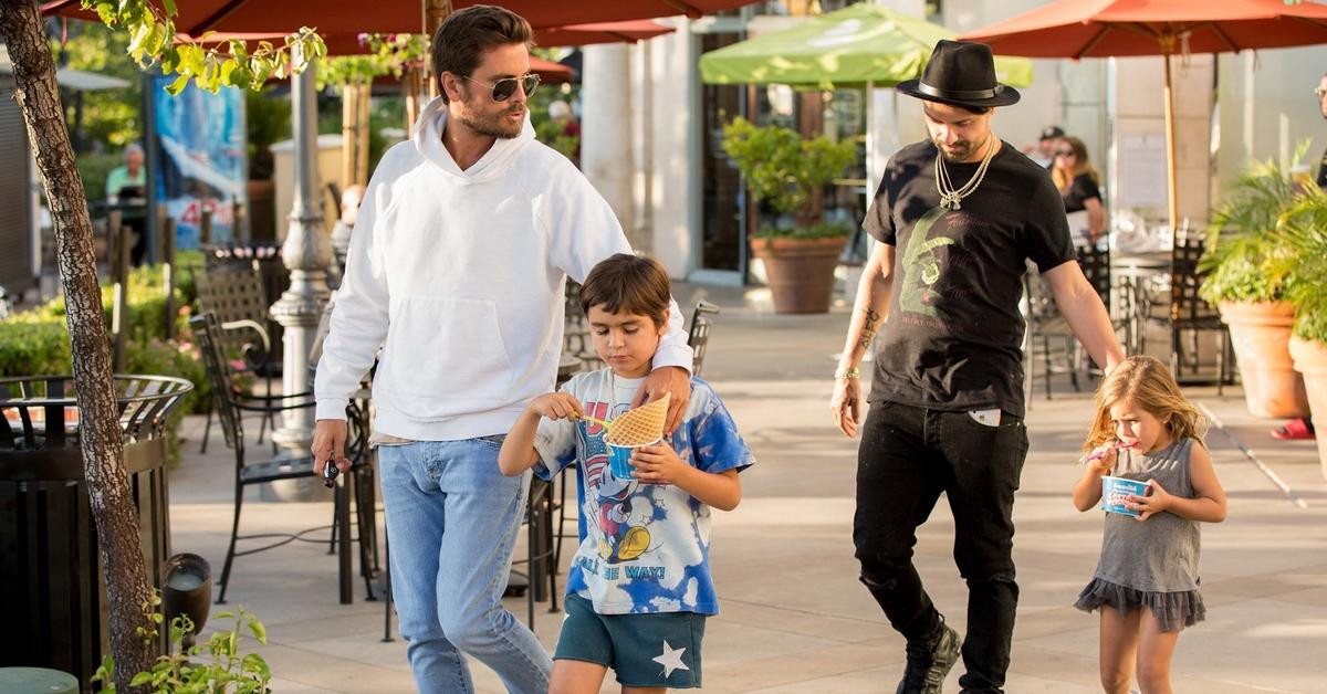 Scott Disick Seen With Kids In Calabasas Amid Custody Talk