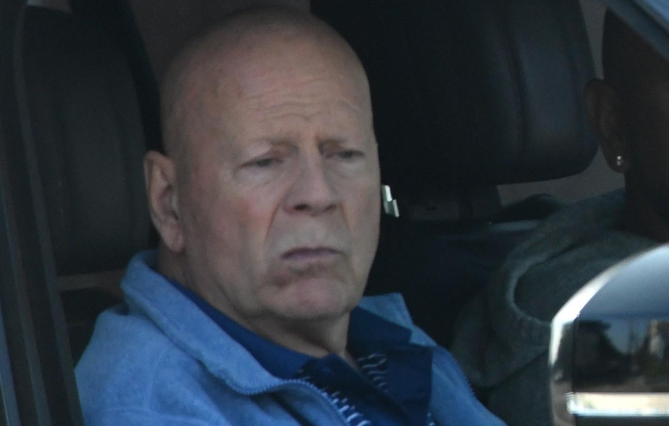 Bruce Willis Spotted On Rare Outing In California Amid Dementia Battle