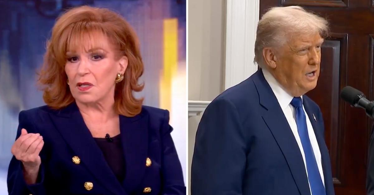 The View's Joy Behar Makes Fun Of Donald Trump