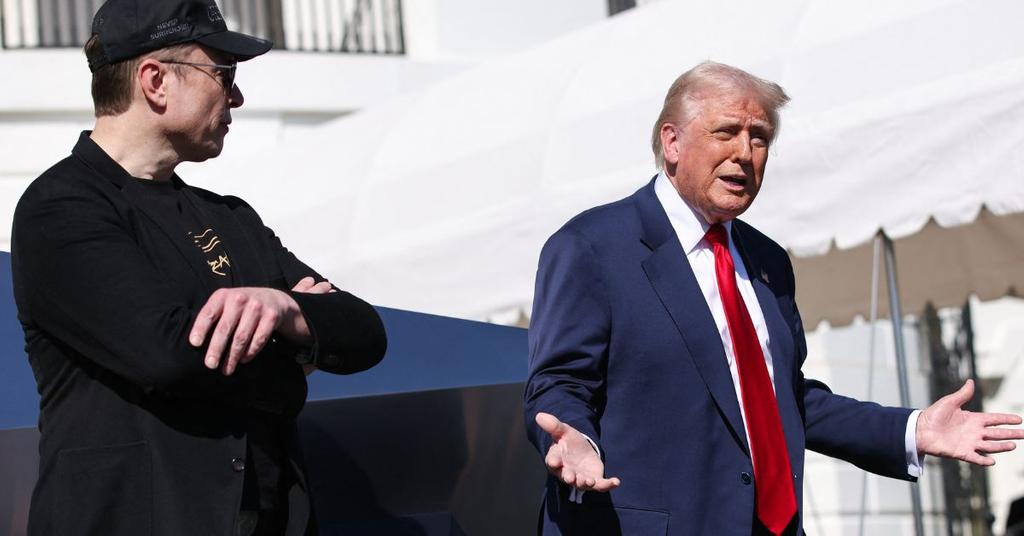 Donald Trump Reads From Script During White House Tesla Commercial