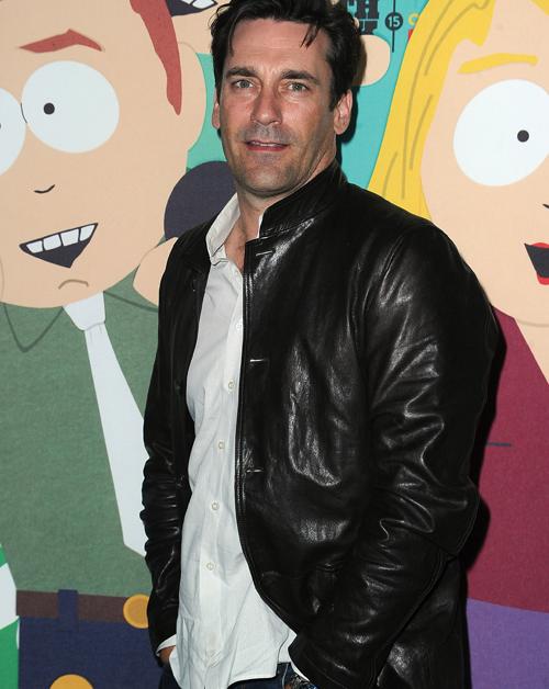 Jon Hamm Is All Smiles at 'South Park' Party