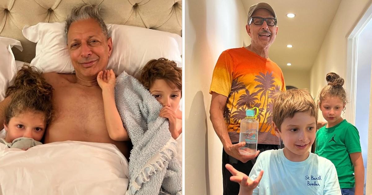Jeff Goldblum's Cutest Moments With His & Wife Emilie's Kids: Photos