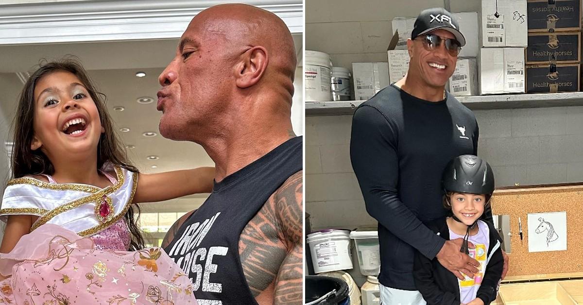 Dwayne 'The Rock' Johnson's Cutest Moments With His Kids: Photos