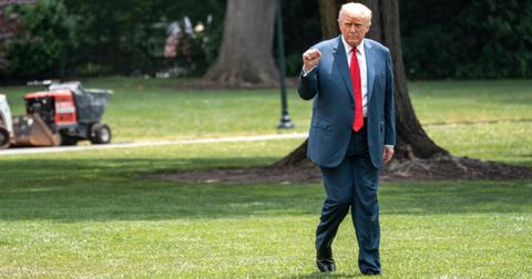 Is Donald Trump Wearing A Catheter? Or Did His Bulge Show At UFC Fight