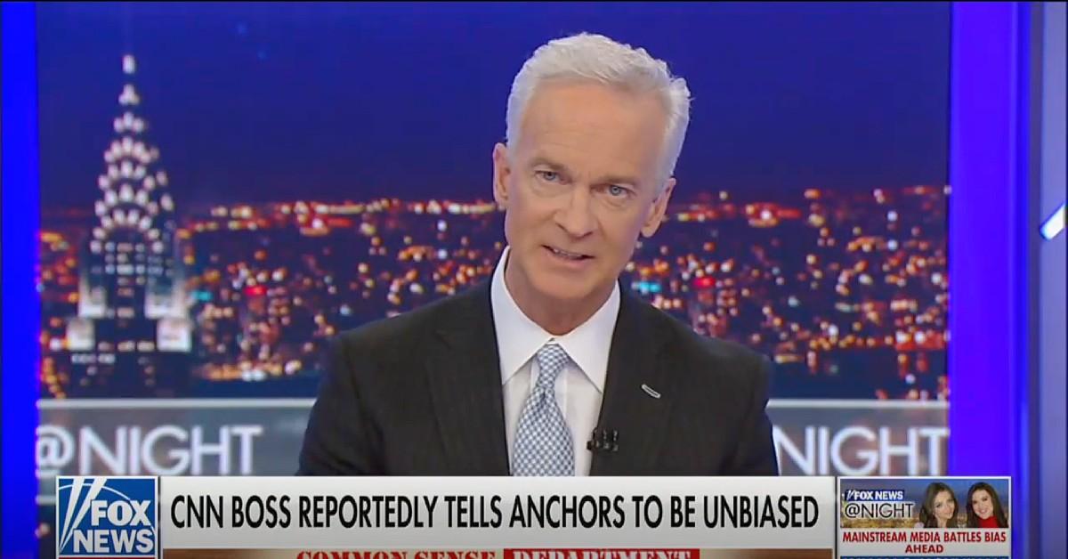 Fox News Anchor Blasts CNN For 'Trashing Trump 24/7'